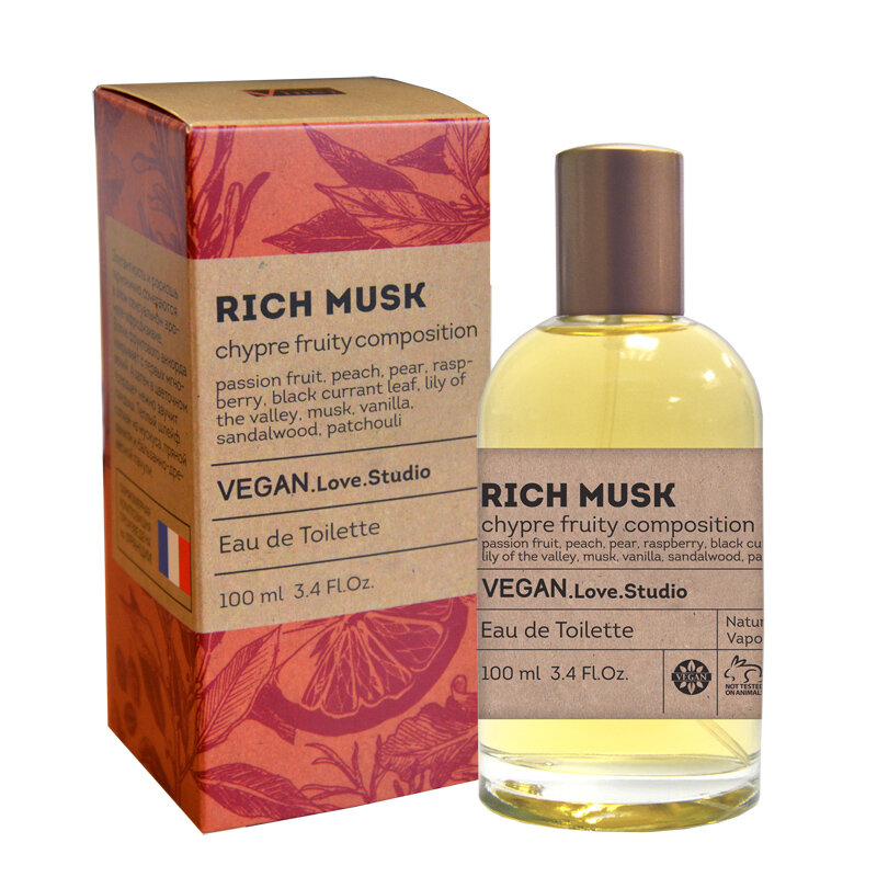Туалетная вода женская Vegan Love Studio Rich Musk, 100мл