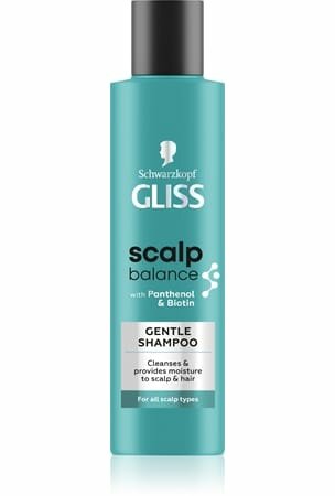Шампунь для волос schwarzkopf gliss scalp balance, 200 мл