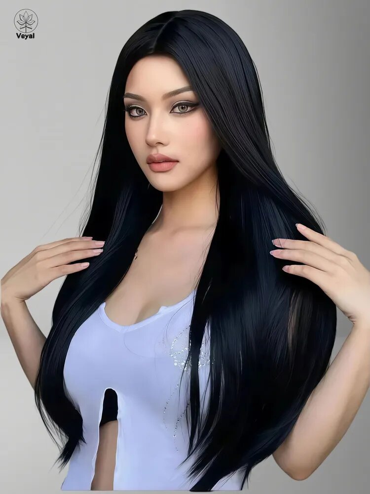 Длинный парик без челки 65CM