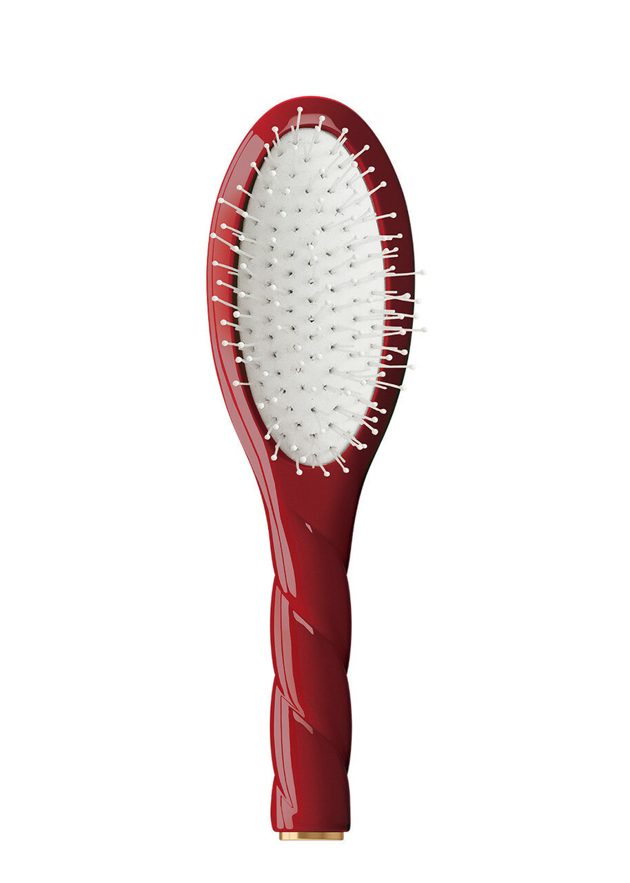 La bonne brosse Массажная расческа для распутывания волос N.04 The Small Massaging Detangling HairBrush, Cherry Red