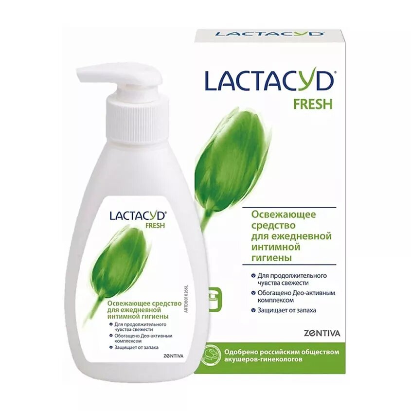 Средство Lactacyd для ежедневной интимной гигиены лосьон Свежесть, 200мл