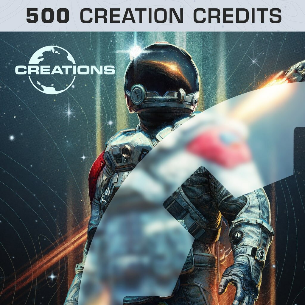 Дополнение Starfield: 500 Creation Credits, цифровое издание PlayStation 5, регион Турция / код пополнения баланса