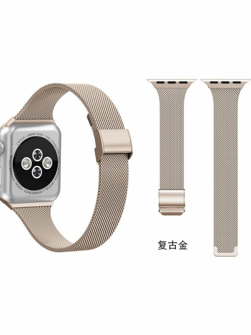 Стильный узкий ремень из нержавеющей стали для Apple Watch11 10 9 8 7/SE/Ultra подходящий для 44/45/46/49 мм
