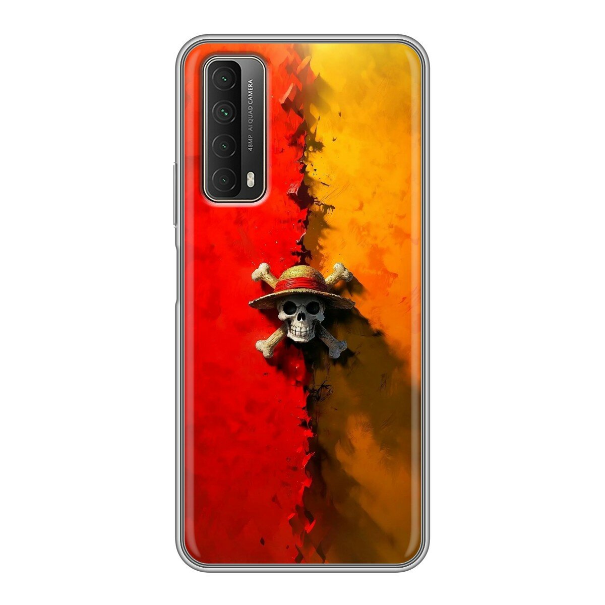 Чехол для Huawei P Smart (2021) с принтом Аниме One Piece (Хуавей П Смарт 2021)