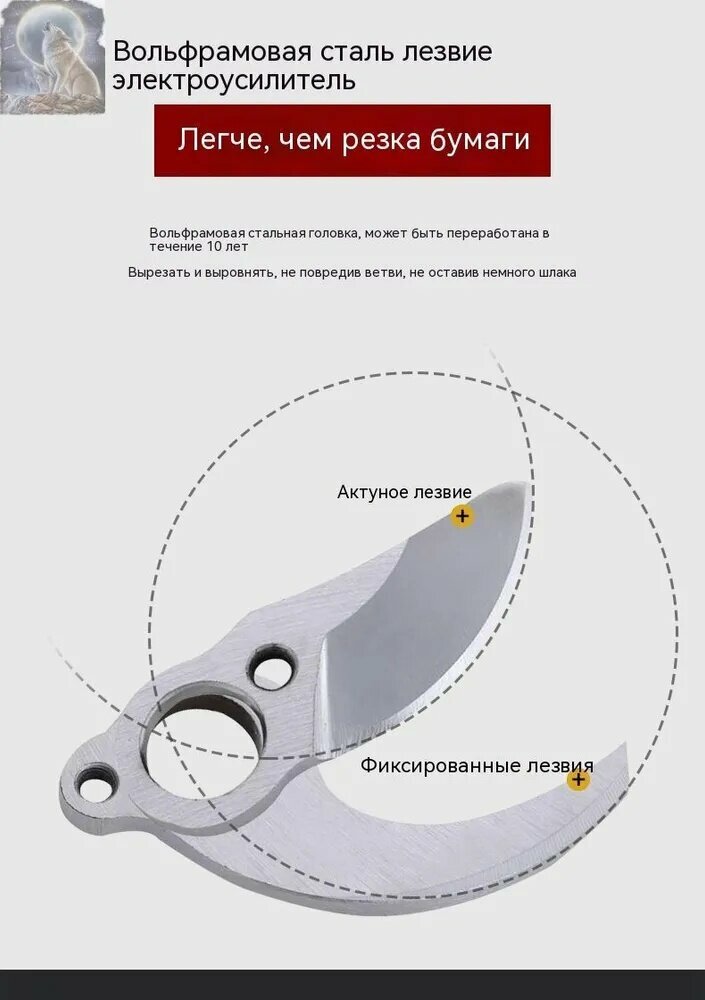 OKALEE Электросекатор,39.03мм — фото 1
