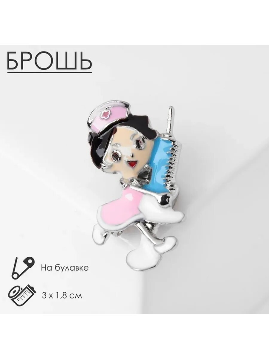 Брошь, эмаль