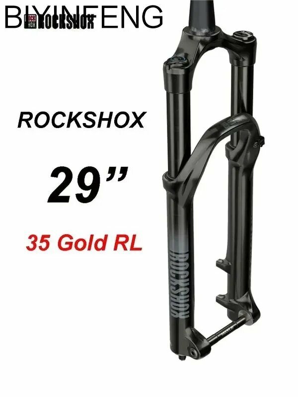 ROCKSHOX 35 Gold R, воздушная вилка для горного велосипеда, кросс-кантри, 29 дюймов (BOOST), ход 160 мм, совместима с E-MTB