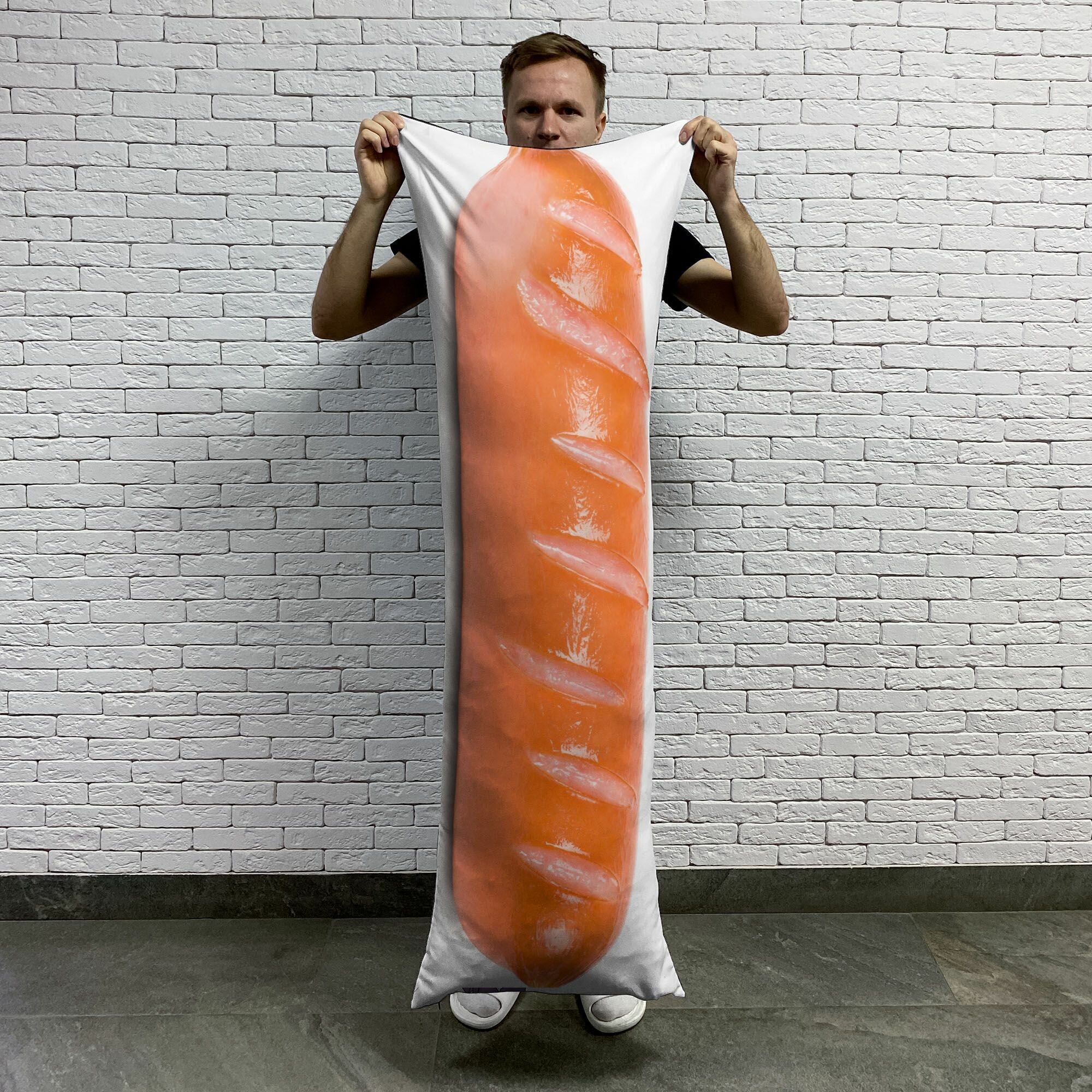 Подушка дакимакура Сосиска 50x150 см