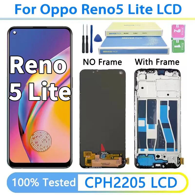 Дисплей для OPPO Reno5 Lite CPH2205 TFT с рамкой