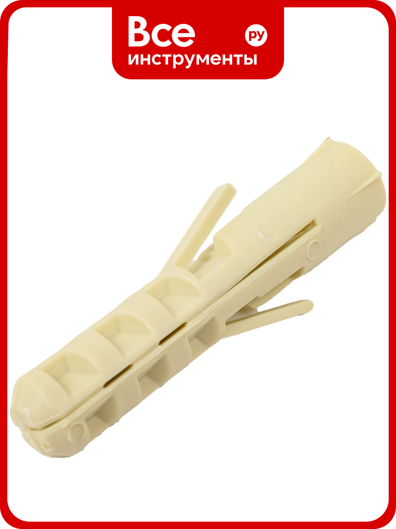 Дюбель нейлоновый SORMAT NAT 10x50 4 шт FAS0475010