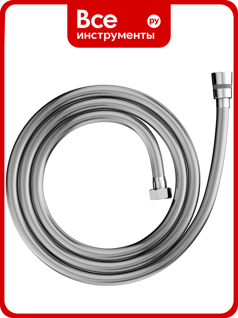 Шланг для душа Elghansa силиконовый 150 см SUPER-FLEXI для душевой лейки SH065-Silver