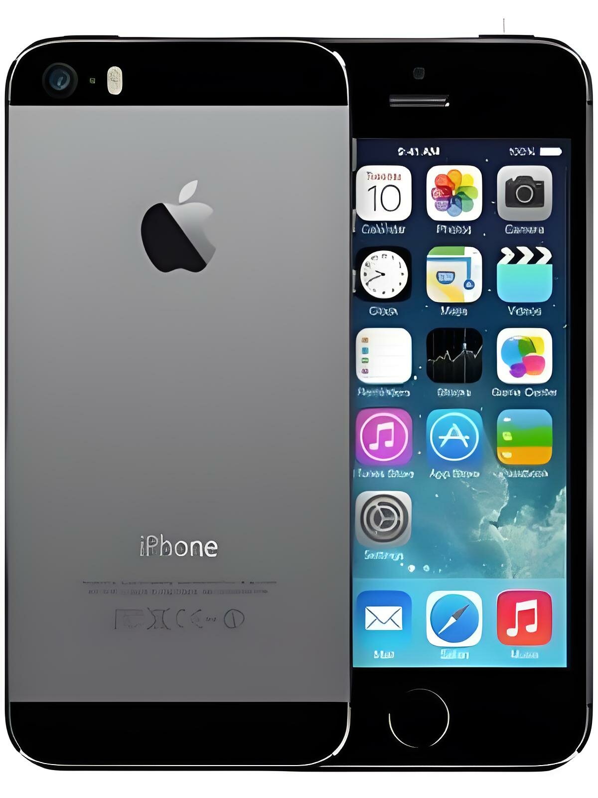 Восстановленный cмартфон Apple iPhone 5s 16GB, 1 ГБ ОЗУ, 4G LTE, цвет Space Gray (тёмно-серый)