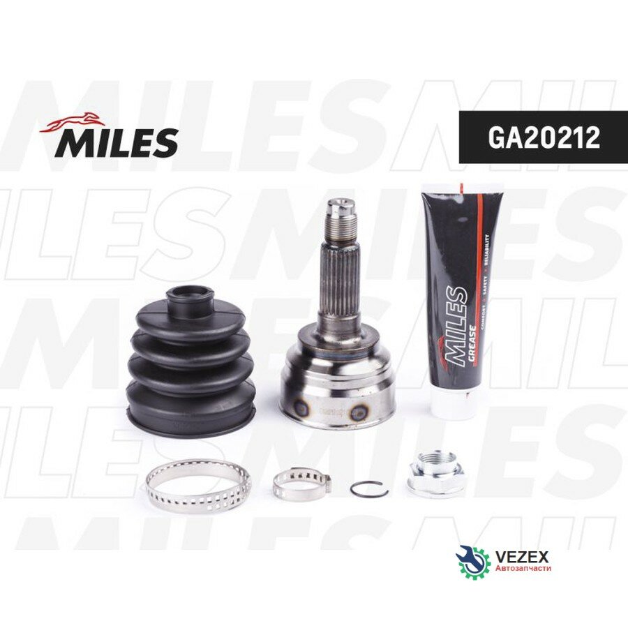MILES GA20212 ШРУС наружный MAZDA 323 1.3/1.5 98- (GSP 834020) GA20212