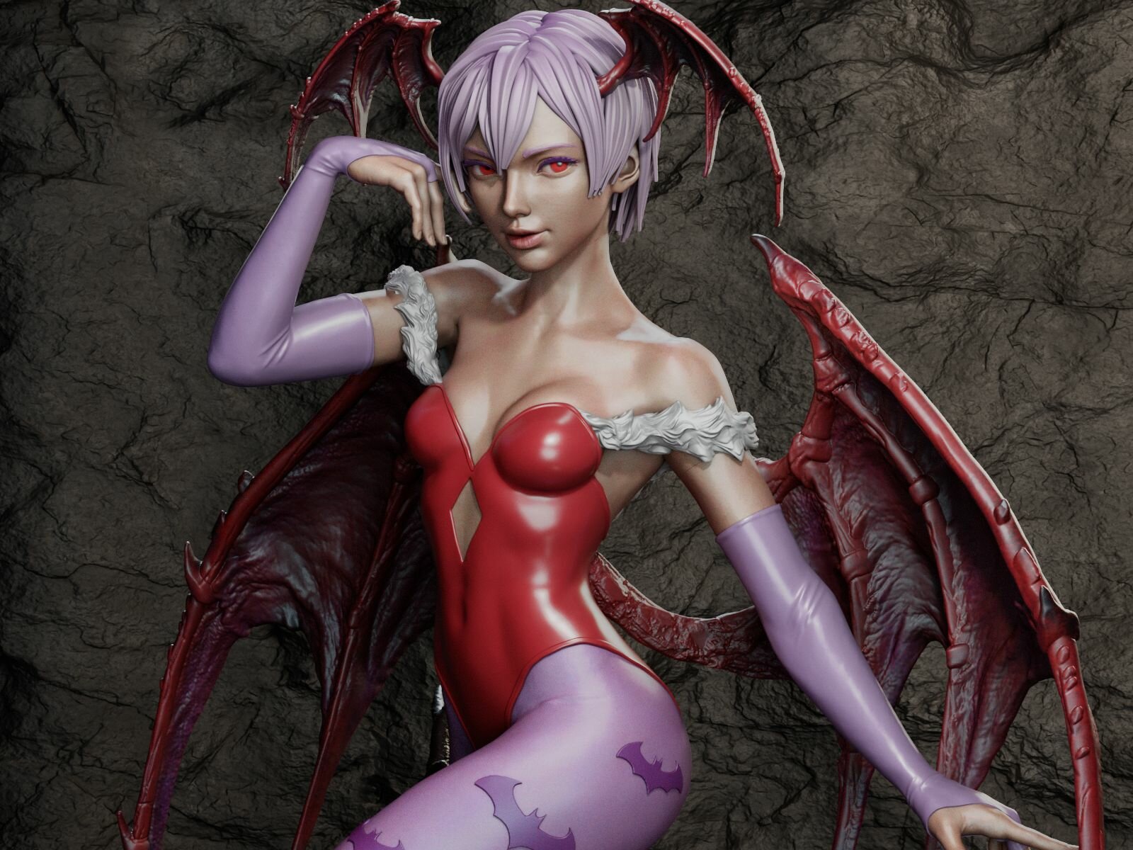 Сборная модель Lilith (Diablo), фигурка, 300мм (без базы), 1/6 для покраски