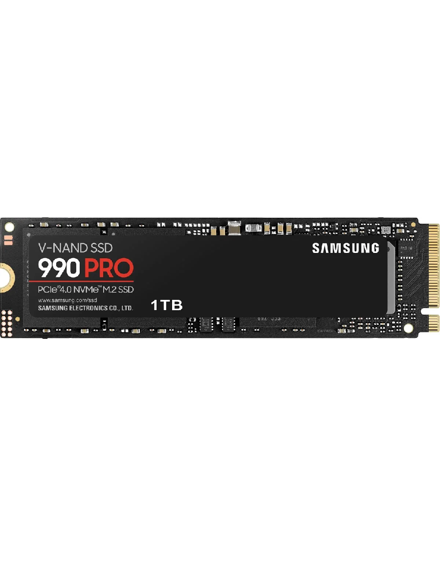 Накопитель SSD M.2 2280 Samsung MZ-V9P1T0B/AM 990 PRO 1TB PCIe Gen 4.0 x4
