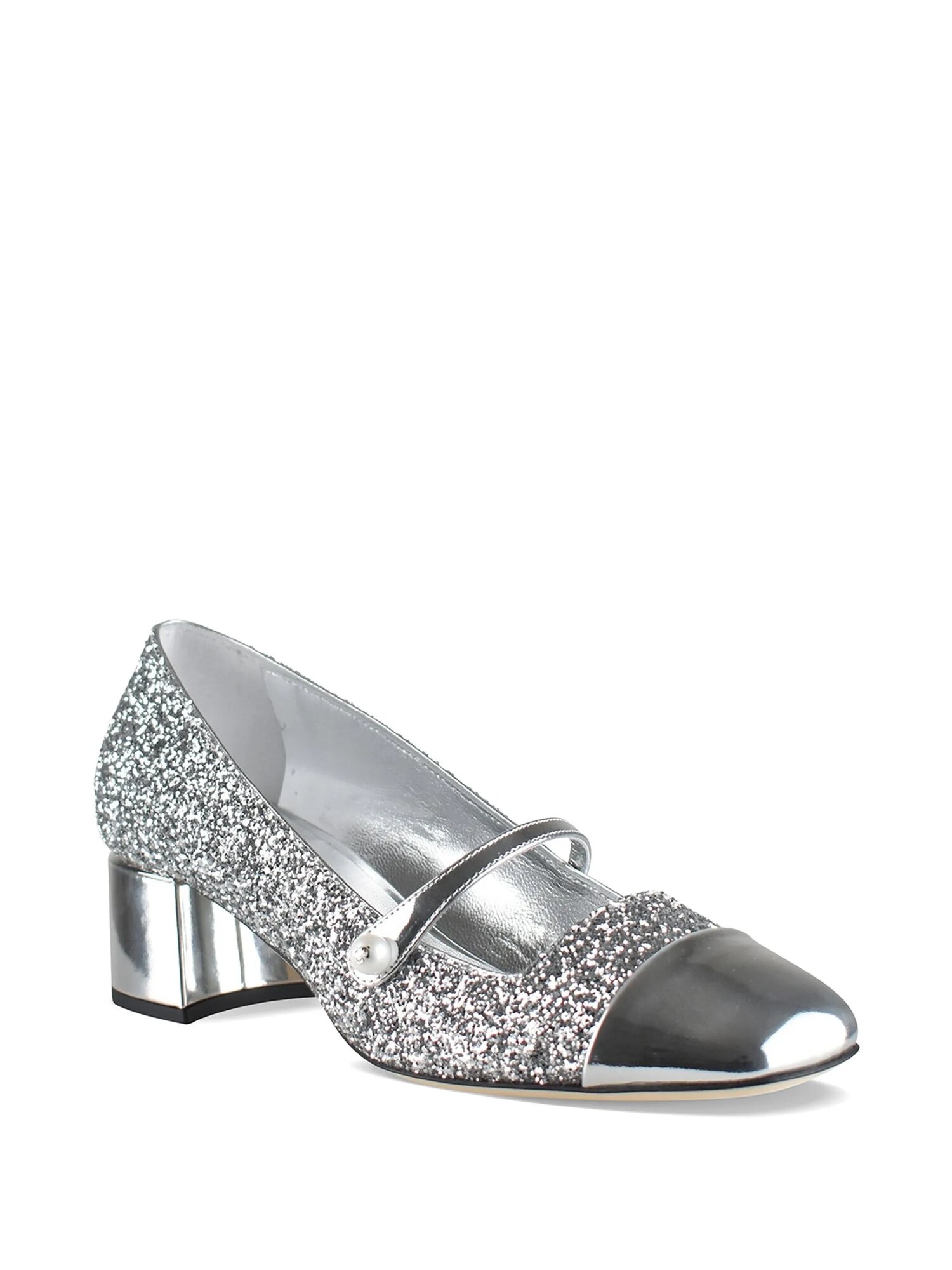 Туфли JIMMY CHOO, размер 37, Silver — фото 1