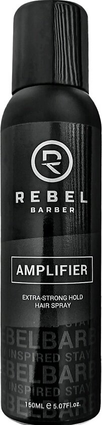 REBEL BARBER Премиальный лак для укладки волос экстра-сильной фиксации Amplifier Extra-Strong Hold Hair Spray 15ml