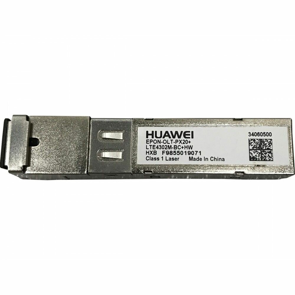 Трансивер Huawe* PON SFP 1490nm Tx 1310nm Rx 1.25Gb/s 2.5dBm 7dBm 30dBm SC/UPC SM (34060500)