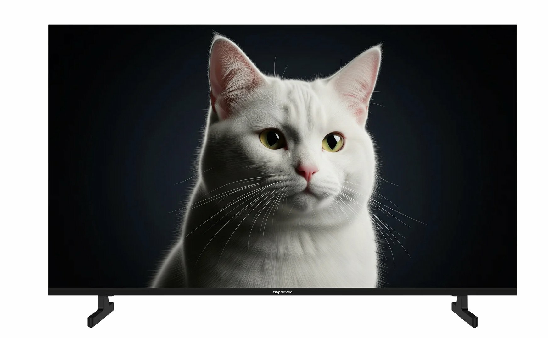 Телевизор 43 Topdevice TDWC43BF5260V Google TV черный