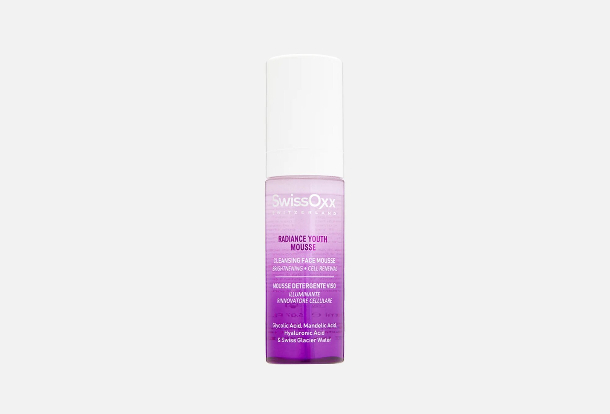 Пенка-мусс SwissOxx Radiance Youth, для сияния, для всех типов кожи, 150мл