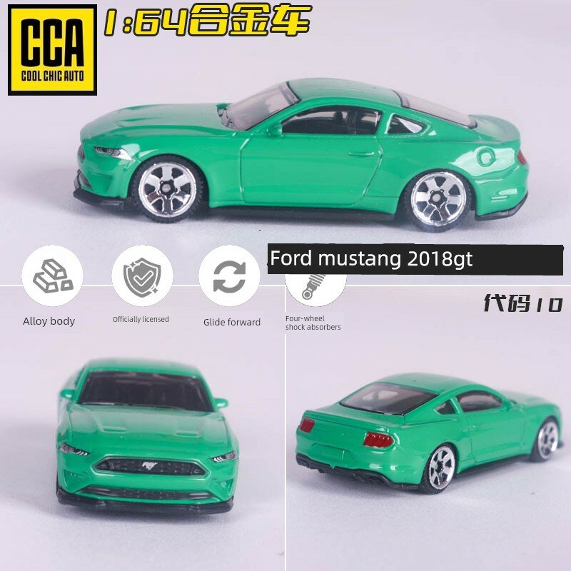 Миниатюрная модель автомобиля CCA Cai Po 1:64 из настоящего сплава с амортизаторами, карманная реалистичная игрушечная