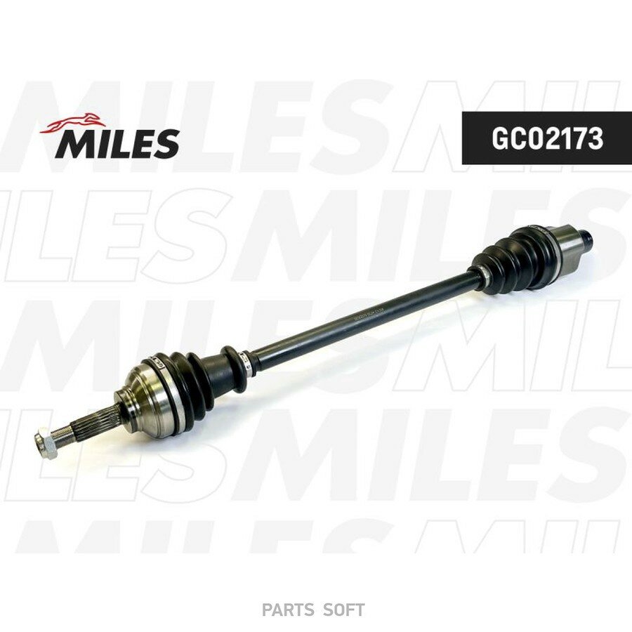 GC02173 MILES Привод в сборе прав. +ABS MILES GC02173 | цена за 1 шт