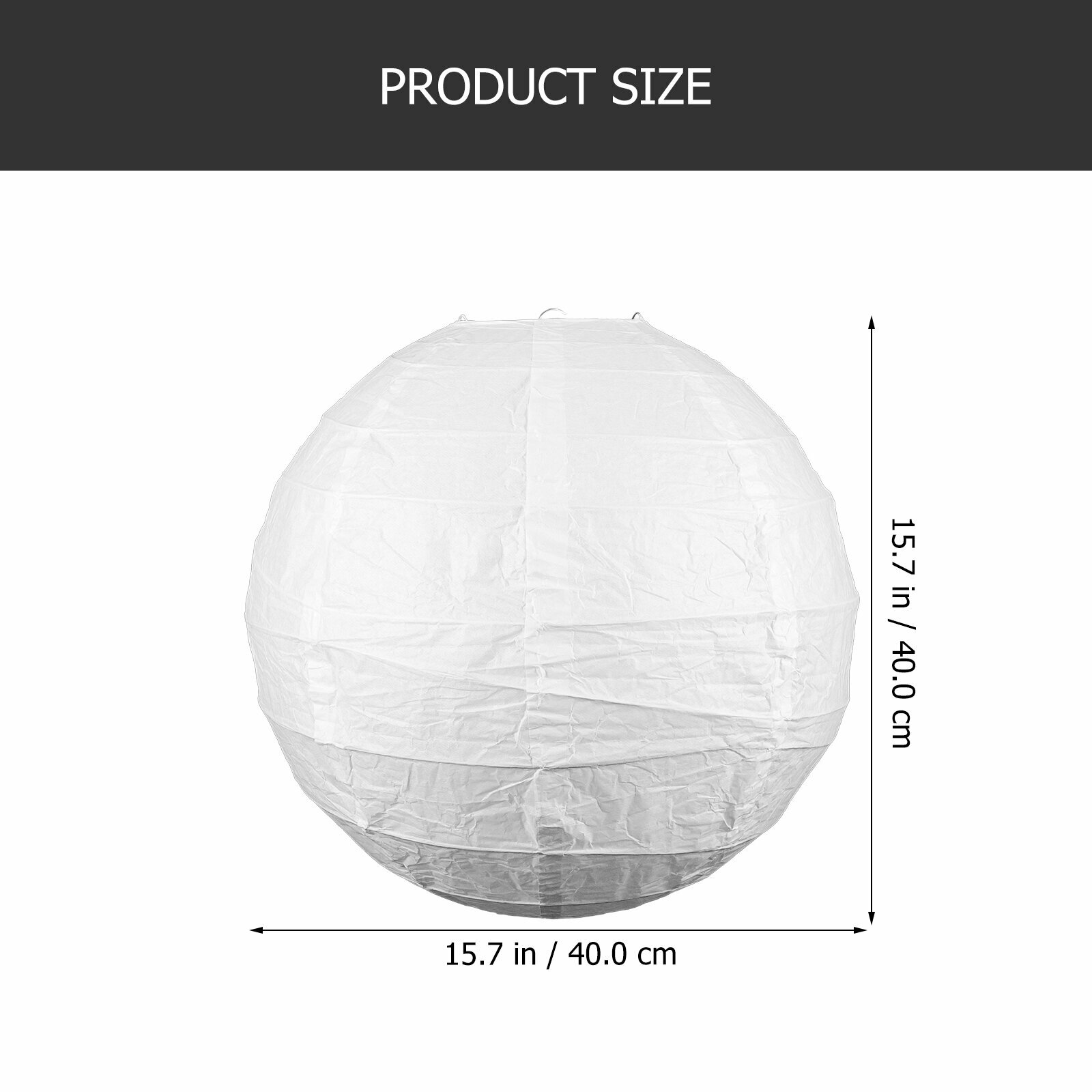 2Pcs Абажуры Из Бумаги Для Люстр Диаметром 40Cm Белого Цвета Против Пыли И Насекомых