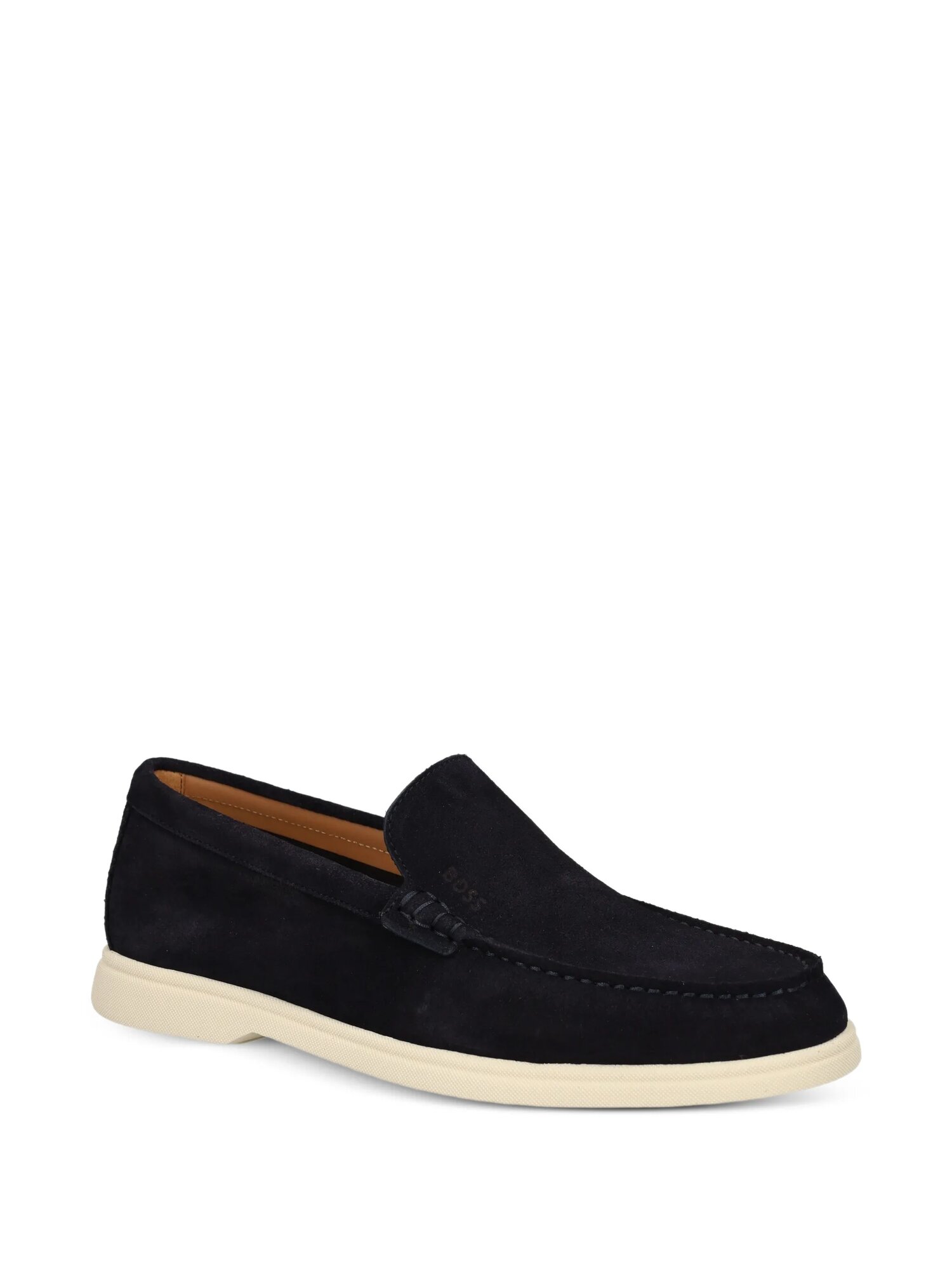 Лоферы BOSS Suede slip-on loafers, размер 41 — фото 1