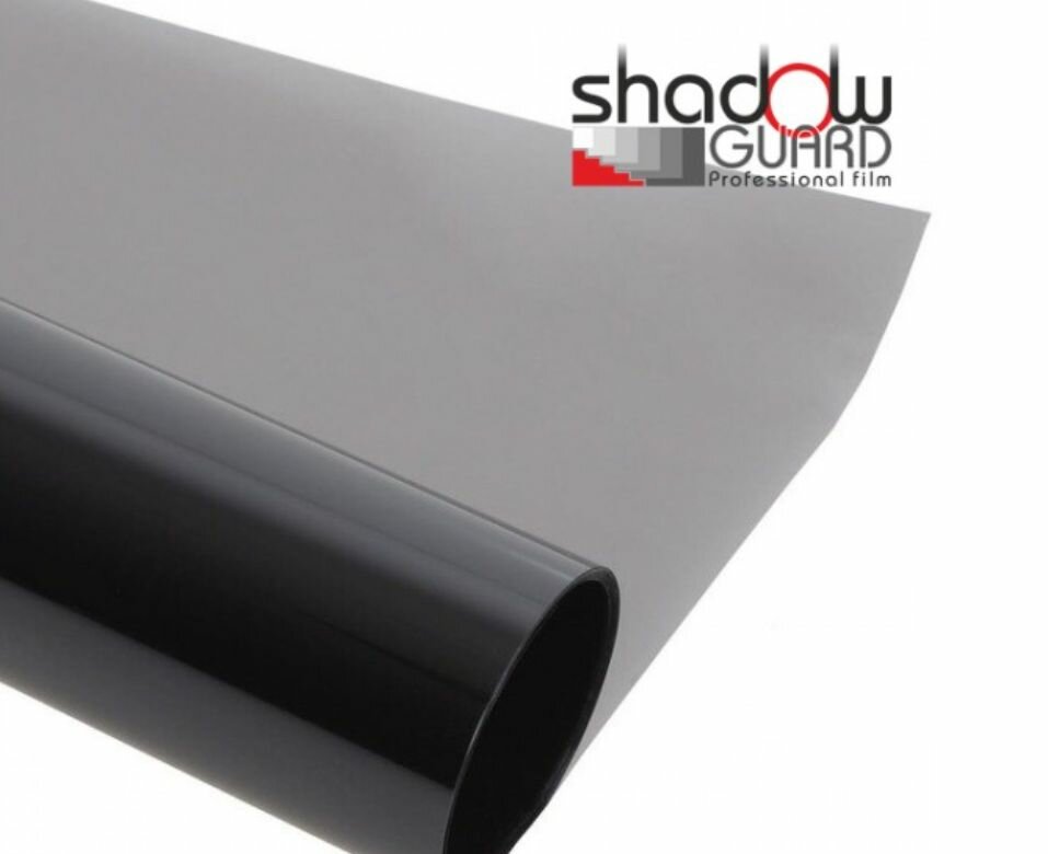 Shadow Guard 5% силиконовая черный Тонировка съемная 30м на 102 см рулон