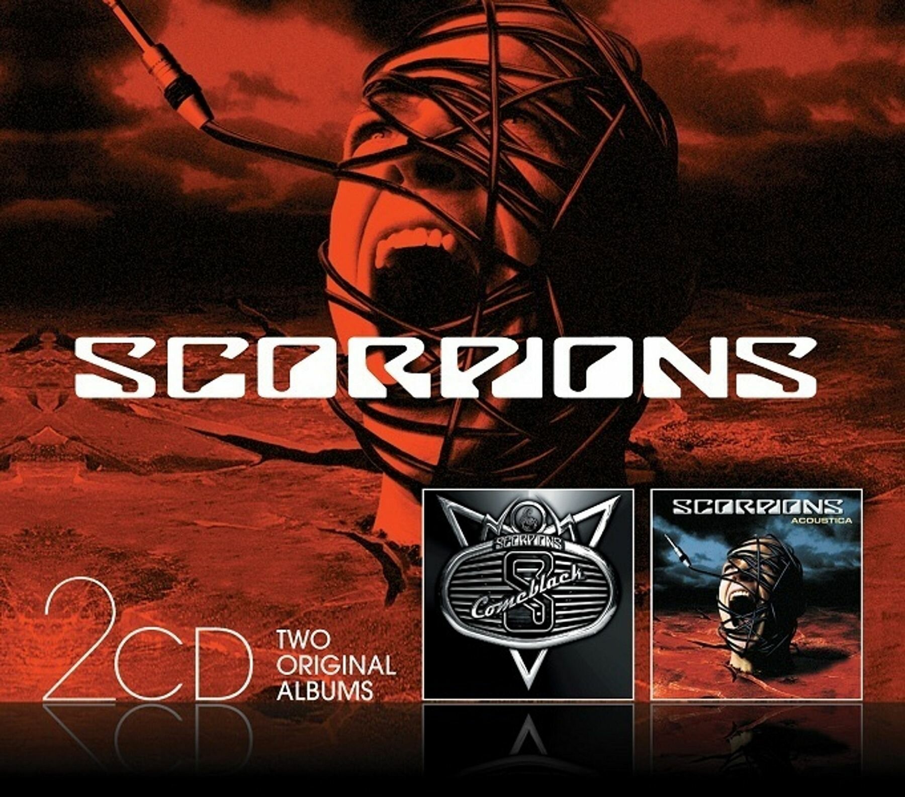 Scorpions. Comeblack + Acoustica: 2 original albums (2CD SlipCase/Два альбома в комплекте)