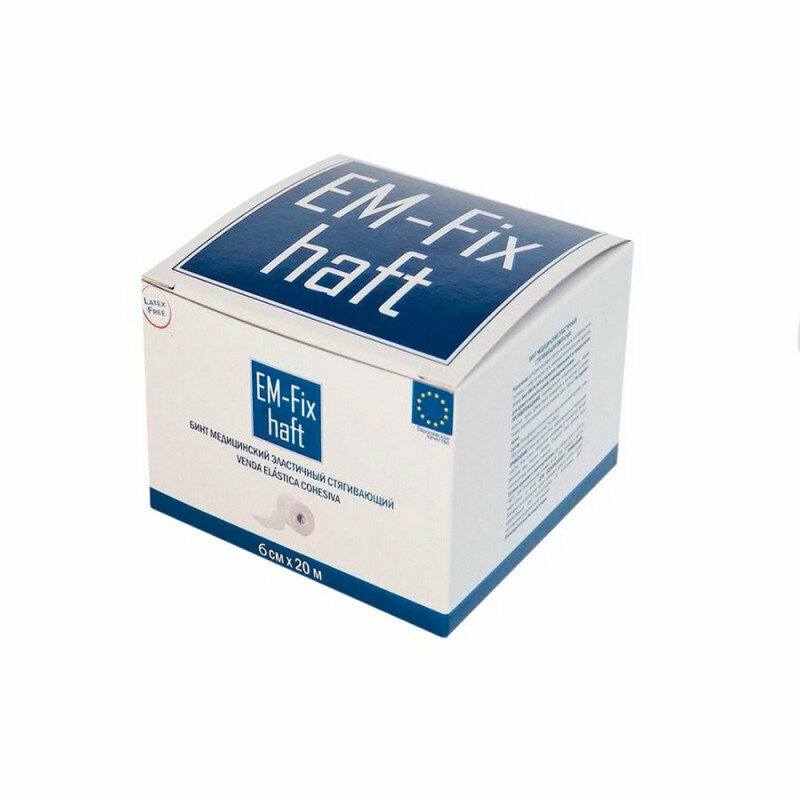 Бинт самофикс эласт 20м х 6см EM-FIX HAFT, 1150196