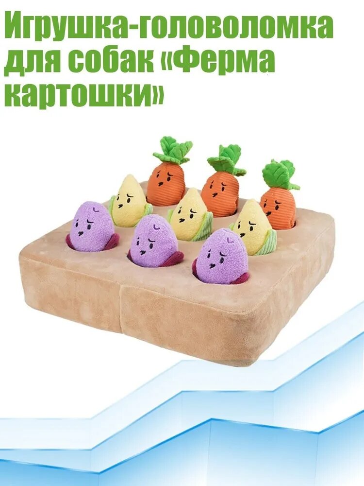 Игрушка-головоломка для собак Ферма картошки