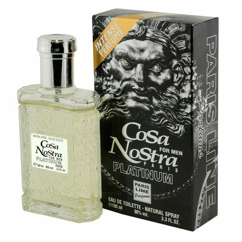 Paris Line Parfums Туалетная вода мужская Cosa Nostra "Platinum"