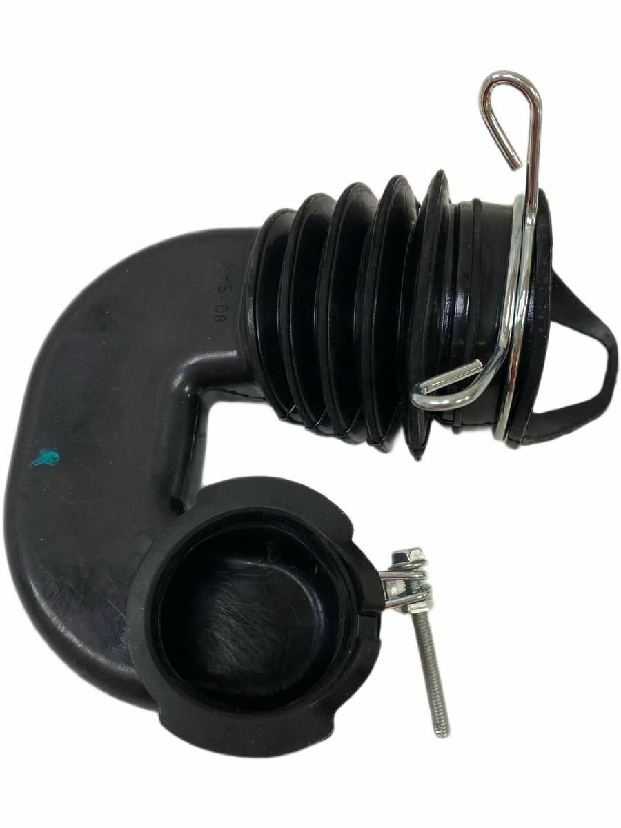 Патрубок заливной, для СМА Midea MF200D80WBS/W-RU