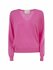Свитер VANISE V-neck cashmere sweater, размер 46, , pink