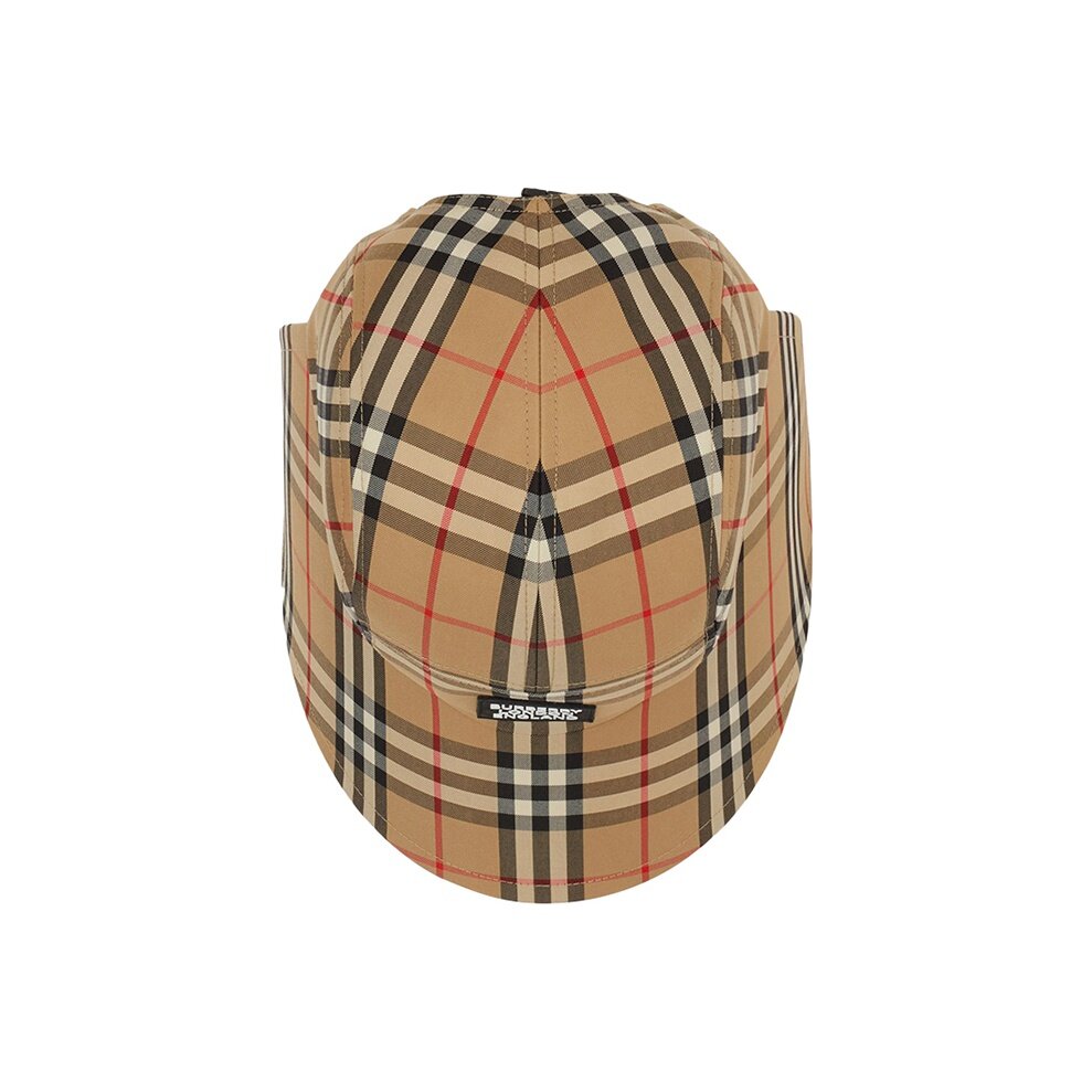 Бейсболка BURBERRY для мужчин, размер OneSize, бежевый — фото 1