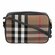 Сумка BURBERRY, фактура плетеная, многоцветный