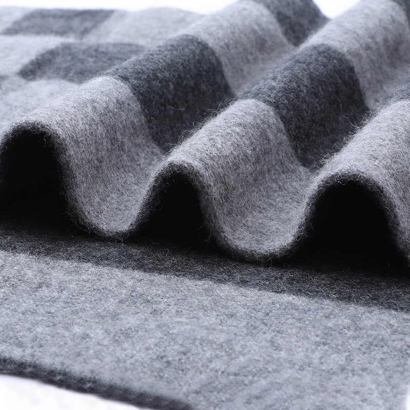 Шарф Pierre Cardin для мужчин, one size, серый/черный — фото 1