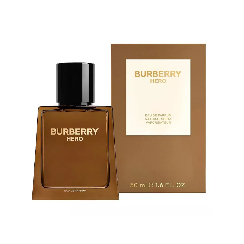 Burberry Hero Parfum 50 мл духи мужские, древесные с глубоким смолистым звучанием амириса