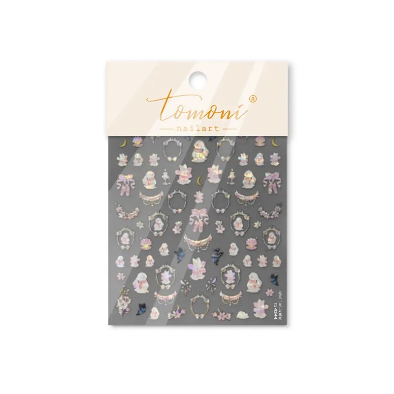Набор наклеек для ногтей Tomoni nailart