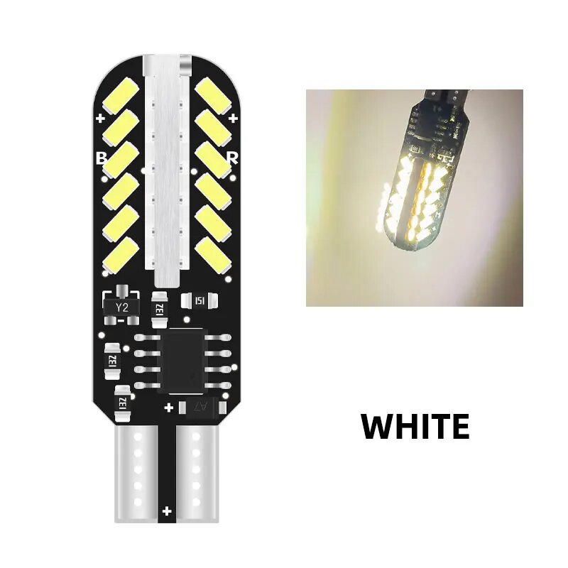 2 шт. LED T10 White, 194 198