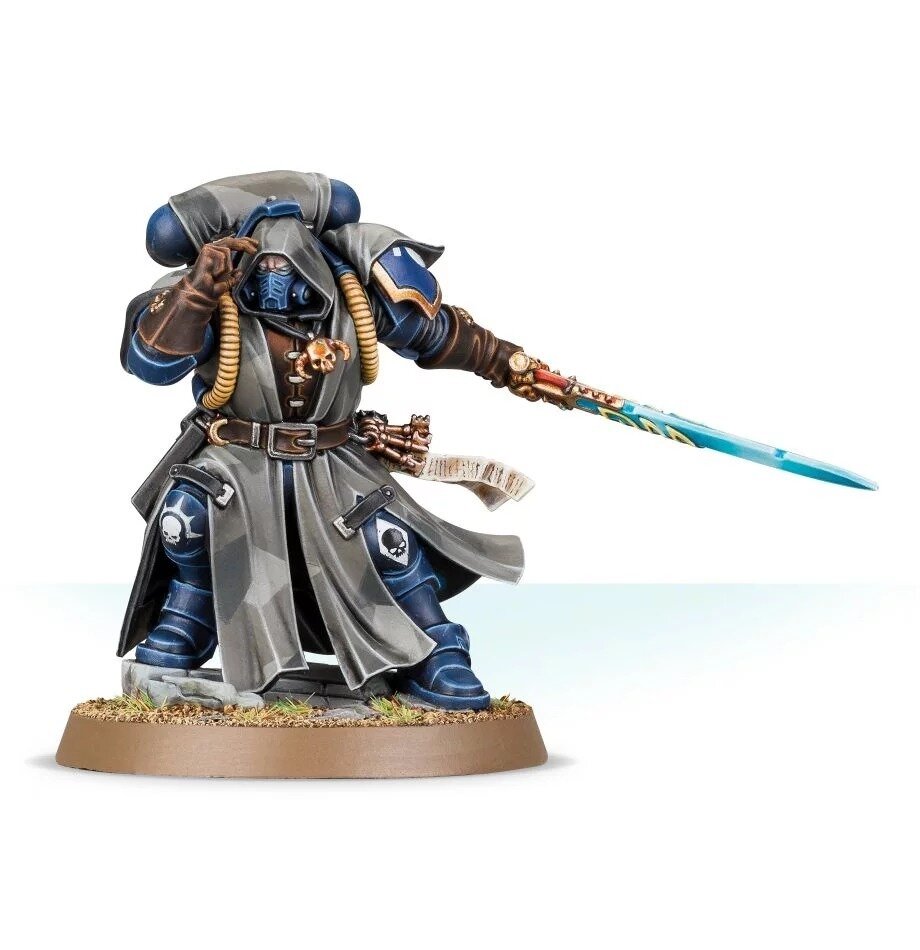 Набор миниатюр для настольной игры Warhammer 40000 - Space Marines Primaris Librarian in Phobos Armour