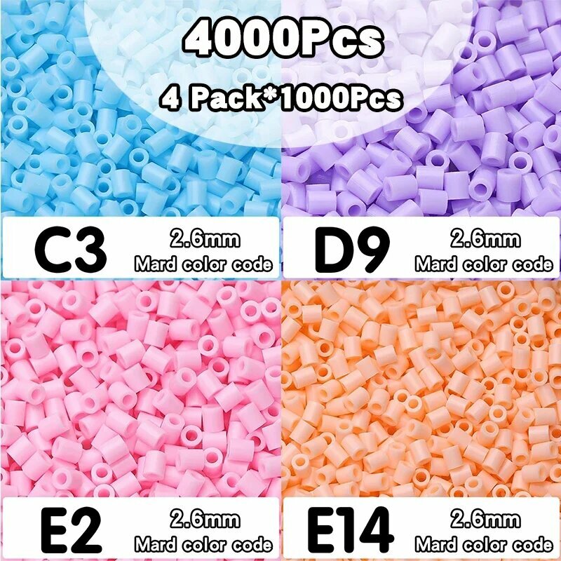 Набор бусин Perler 4000 шт. Цвет: 4000Pcs-G8
