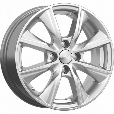 Диск колеса литой R15х6J, PCD 4x100, ET50, DIA60,1 "порту" селена LADA Largus, Vesta, Nissan Almera
