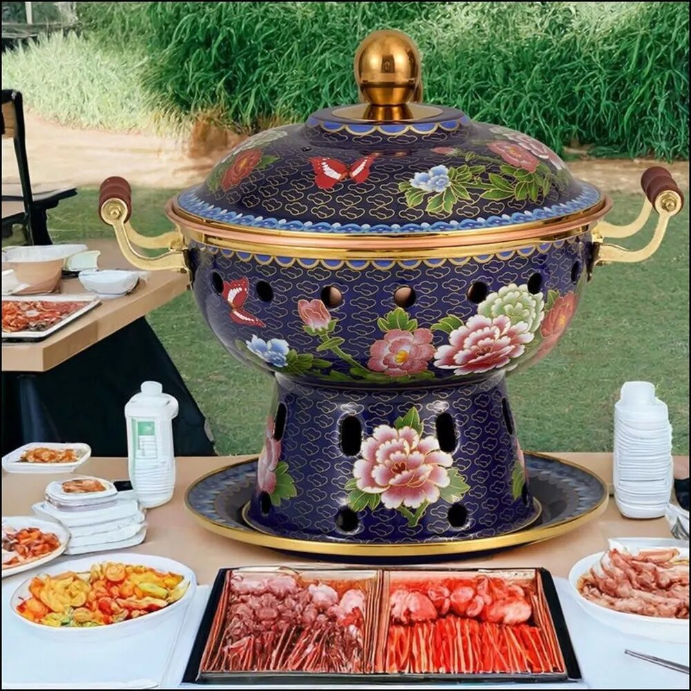 Кастрюля, Медь, 3 л, 1 шт