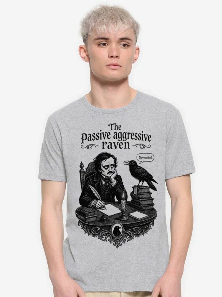 Футболка Dream Shirts Эдгар Аллан По / Ворон / Мужская