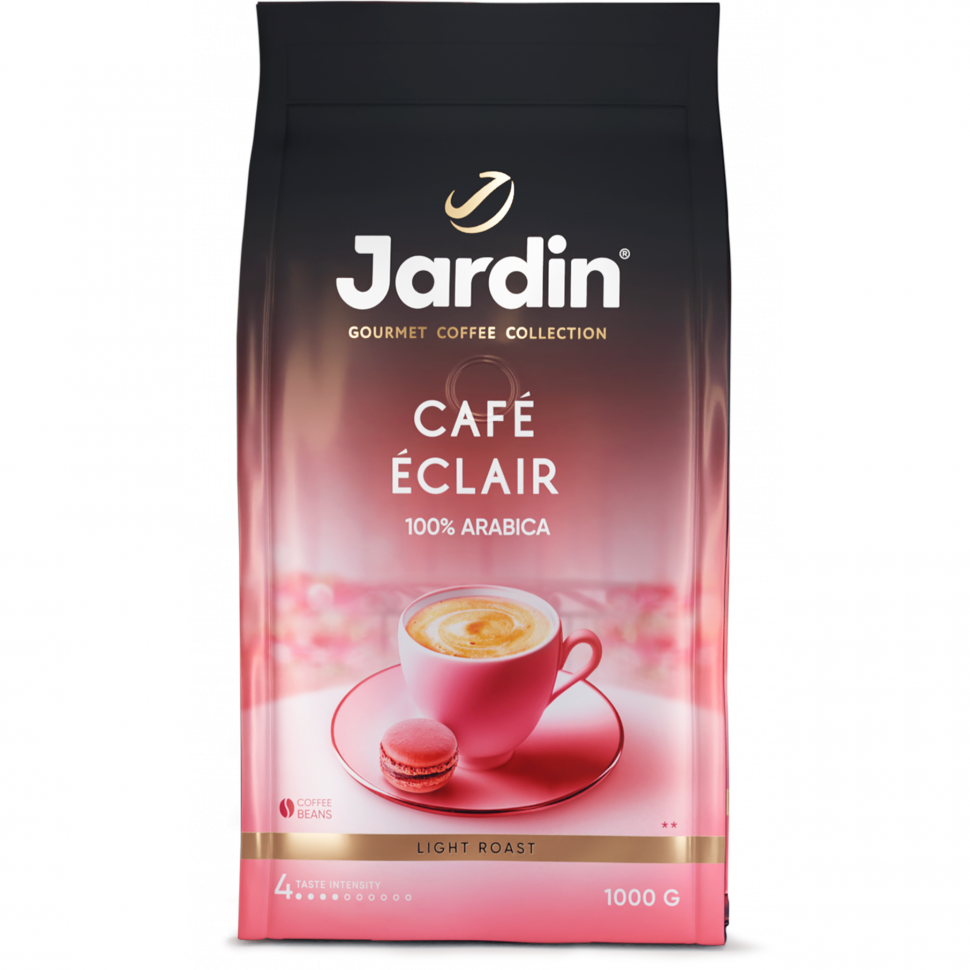 Кофе в зёрнах Jardin Gourmet Cafe Eclair, 100% арабика, 1 кг.