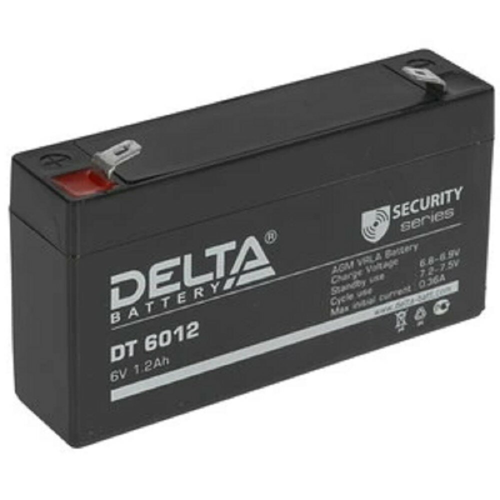 Батарея для ИБП Delta DT 6012 6B, 1.2 Ач Свинцово-кислотный