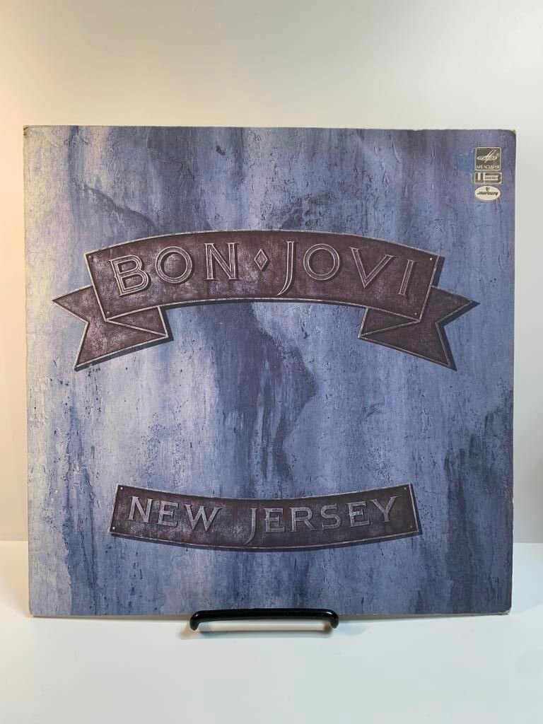 Bon Jovi - New Jersey (1LP Red Labels, АЗГ 1990, NM/EX)