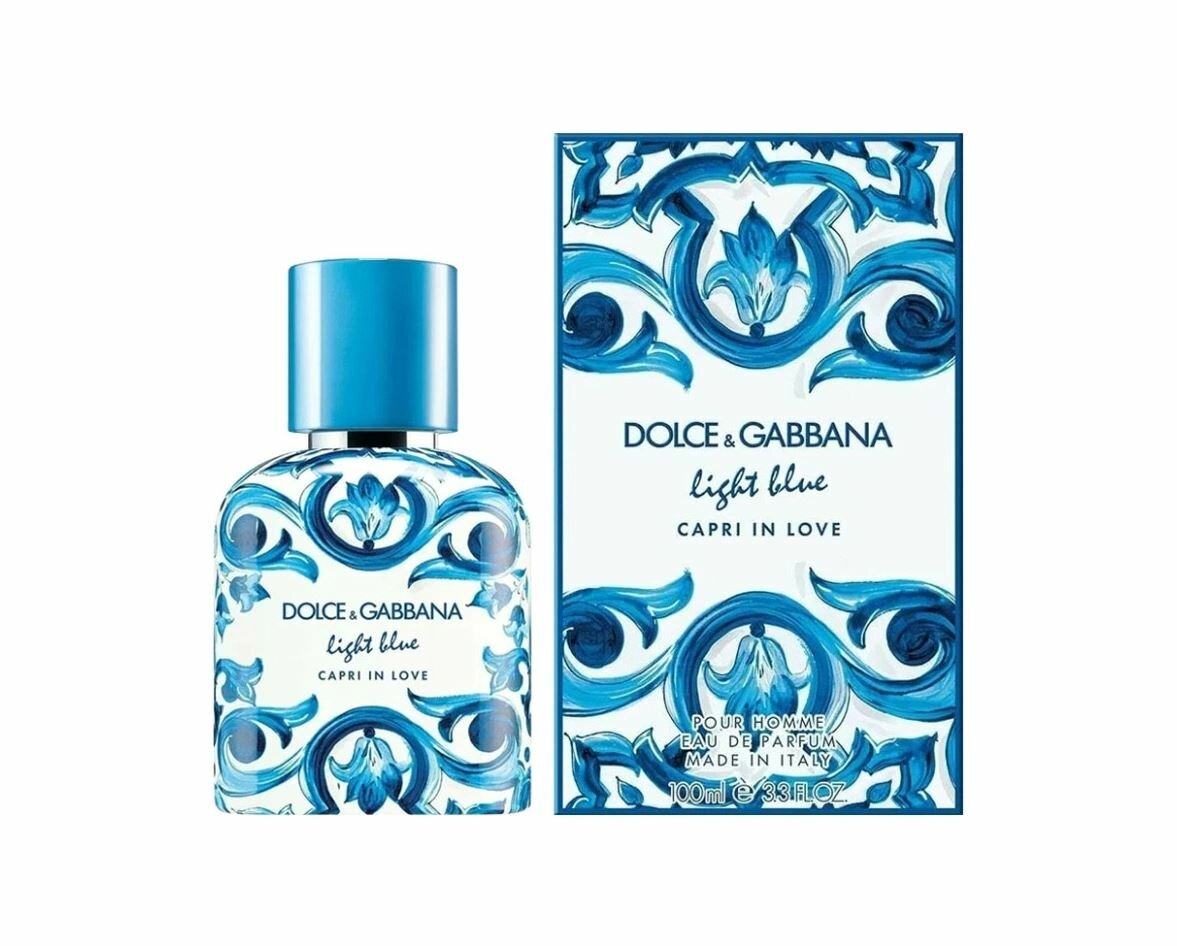 Парфюмерная вода Dolce & Gabbana Light Blue Capri In Love Pour Homme Eau de Parfum 100 мл